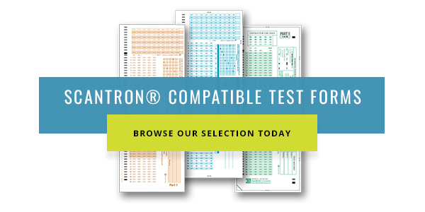 PDP 100 OMR Sheets - Scantron® 882 Compatible Testing Forms
